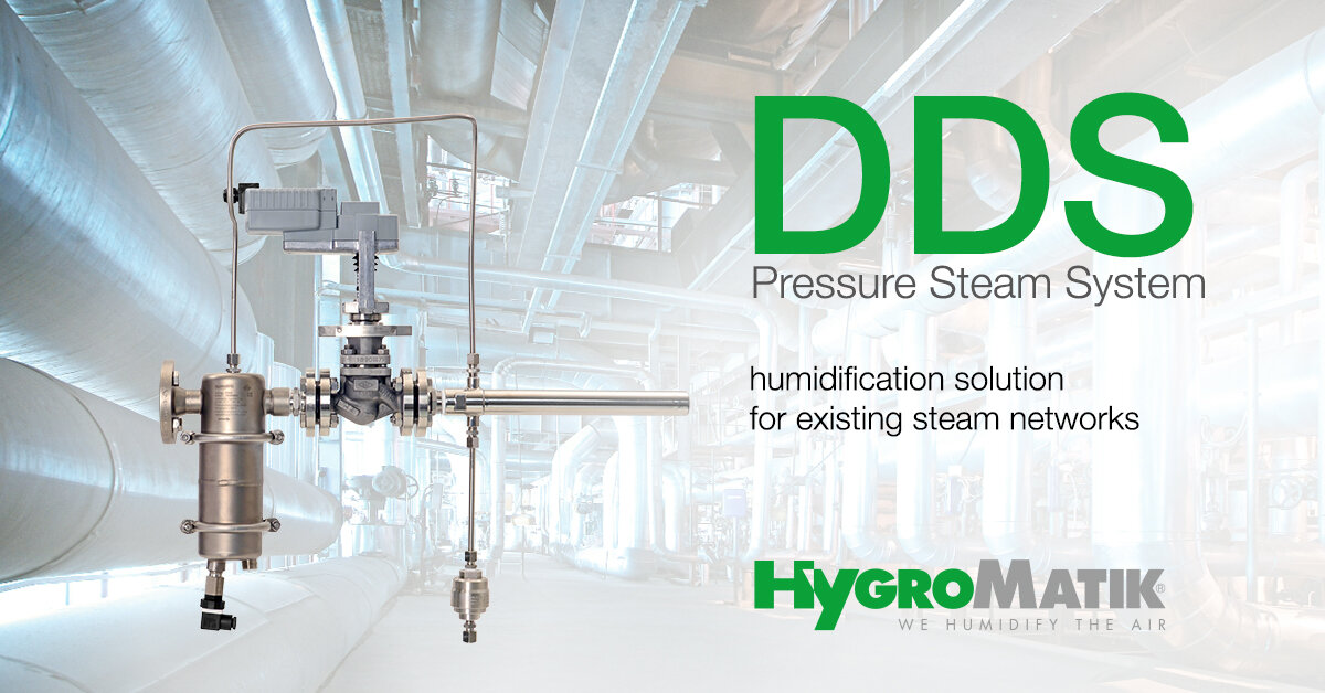 HygroMatik new pressure steam systems
