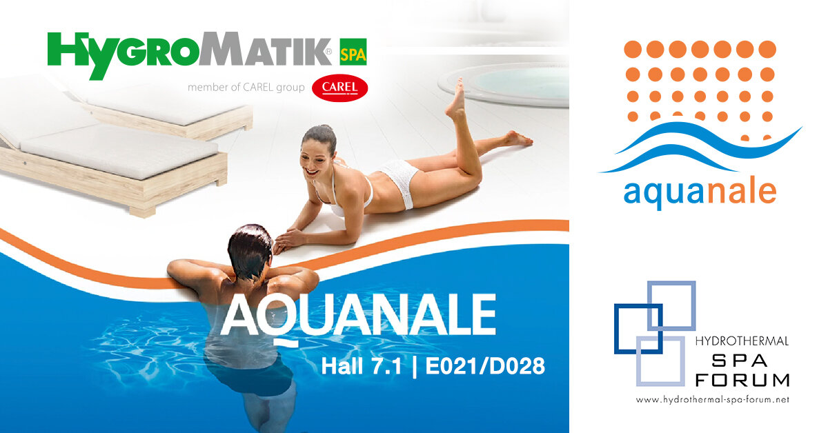 HygroMatik steam generators at Aquanale 2023