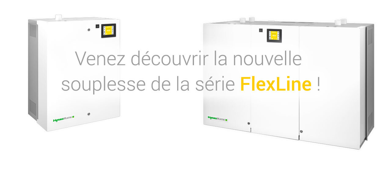 Série FlexLine Spa de HygroMatik