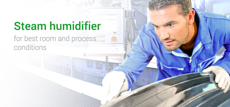 HVAC steam humidifiers for best room climate and process conditions ...